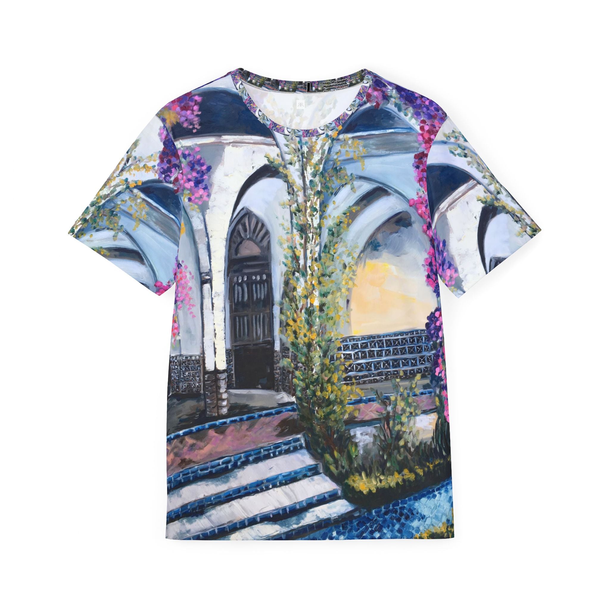Men's Sports Jersey - Paris Wisteria-Grand Mosque Moorish Architecture ...