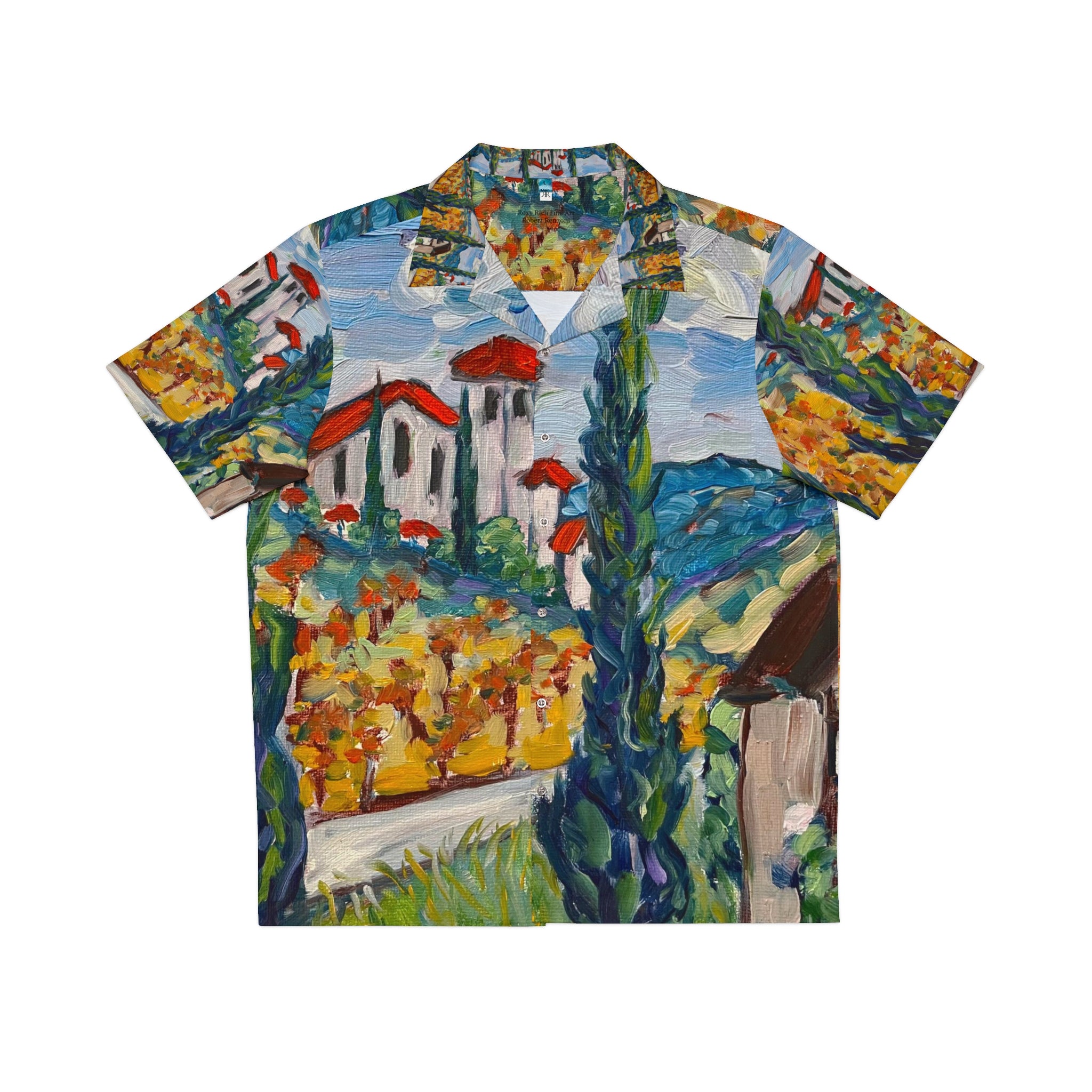 Robert Renzoni Winery - Men's Hawaiian Shirt – Roxy Rich Fine Art