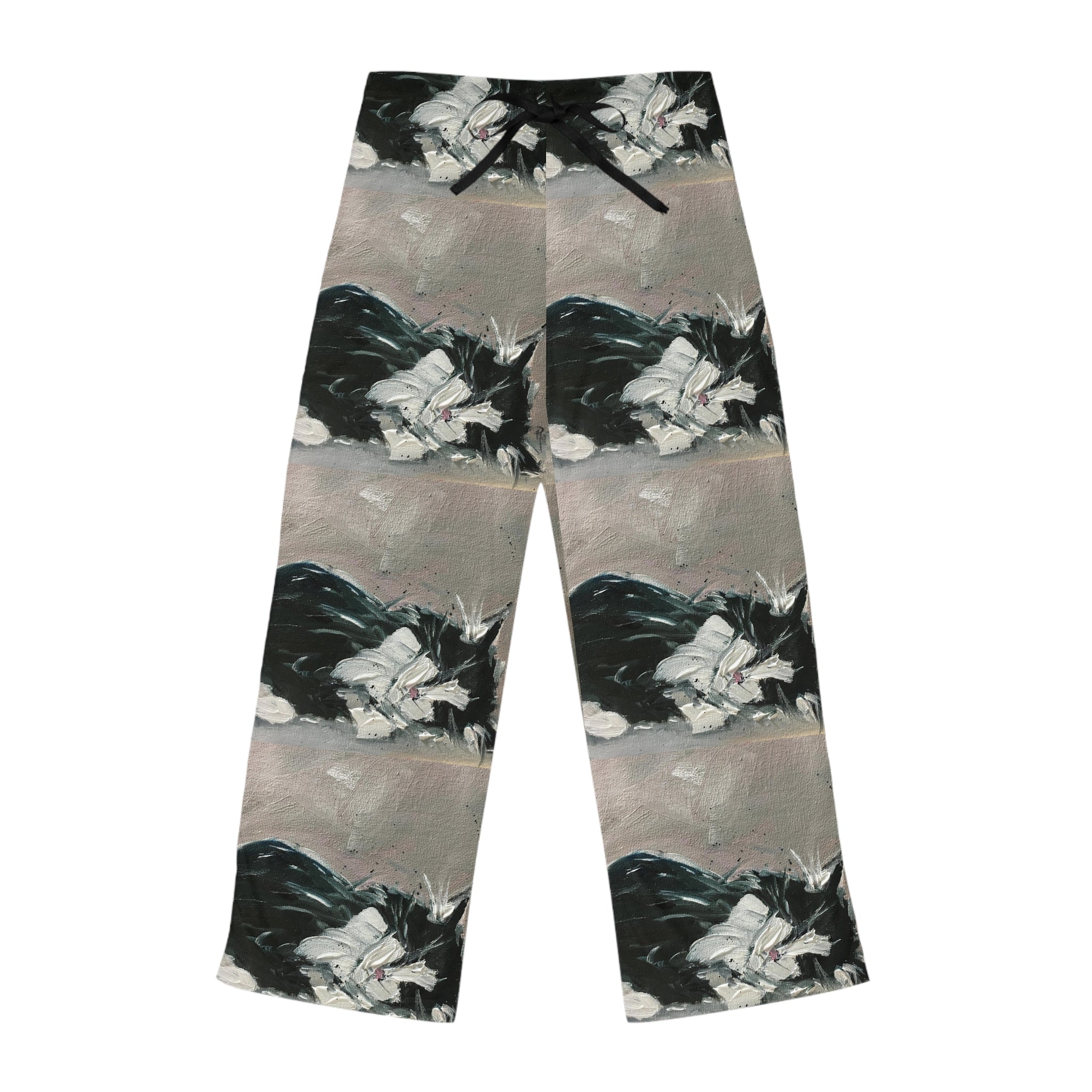 Pajama Pants - Sleep Kitty- Women's Pajama Pants – Roxy Rich Fine Art