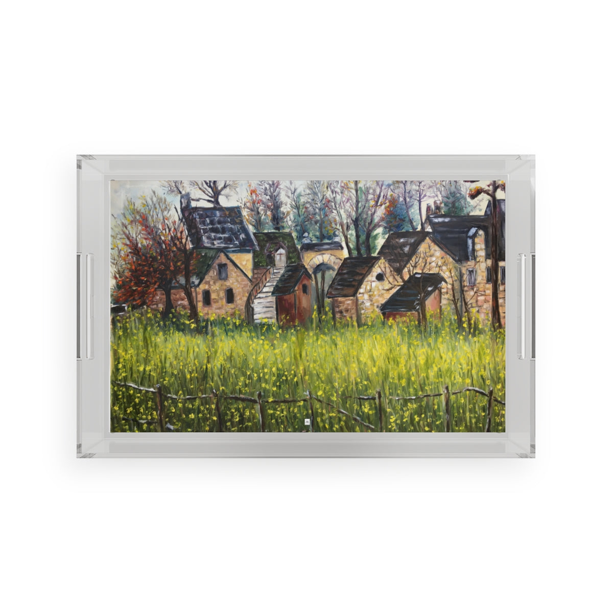 The Queen's Hamlet, Versailles Palace Acrylic Tray – Roxy Rich Fine Art