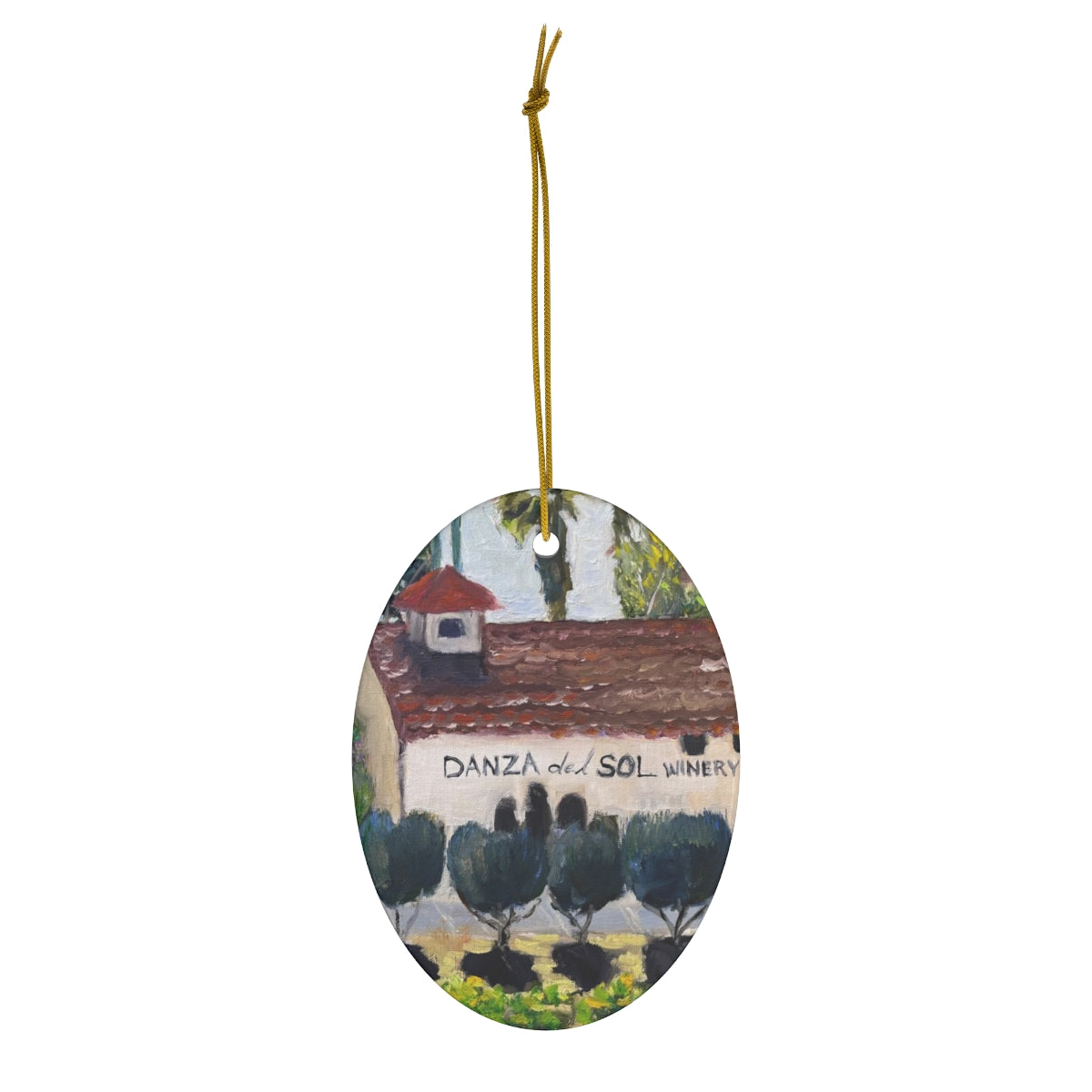 Danza del Sol Vineyard and Winery Ceramic Ornament – Roxy Rich Fine Art